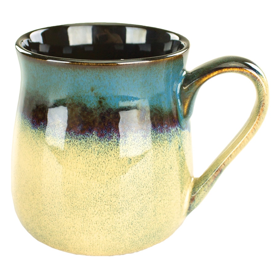 M-Ware 26 Oz Blue/Tan Sioux Falls Tavern Mug - Odyssey Glassware