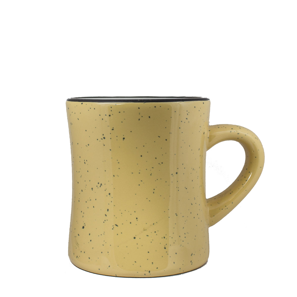 ITI 10 Oz Sand/White Vitrified Santa Fe Diner Mug - Odyssey Glassware