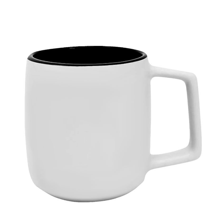 CDI 14 Oz Matte White Spartan Mug - Odyssey Glassware