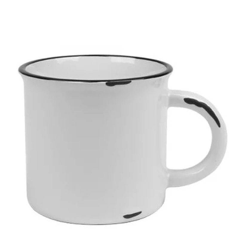 CDI 15 Oz White Vintage Western Mug - Odyssey Glassware