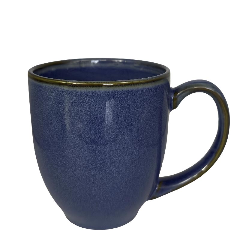 M-Ware 16 Oz Heirloom Bistro Mug - Antique Blue - Odyssey Glassware