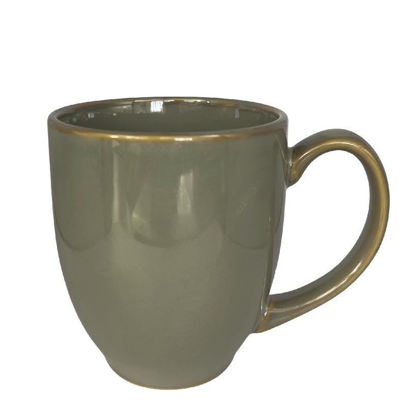 M-Ware 16 Oz Heirloom Bistro Mug - Antique Sage - Odyssey Glassware